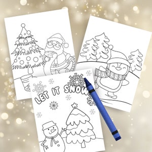 Christmas Coloring Pages - 20 Printable Coloring Sheets for Kids ...