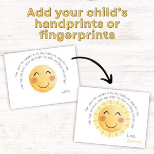 Mother's Day Handprint Art - 3 Printable Sunshine Toddler Preschool DIY ...