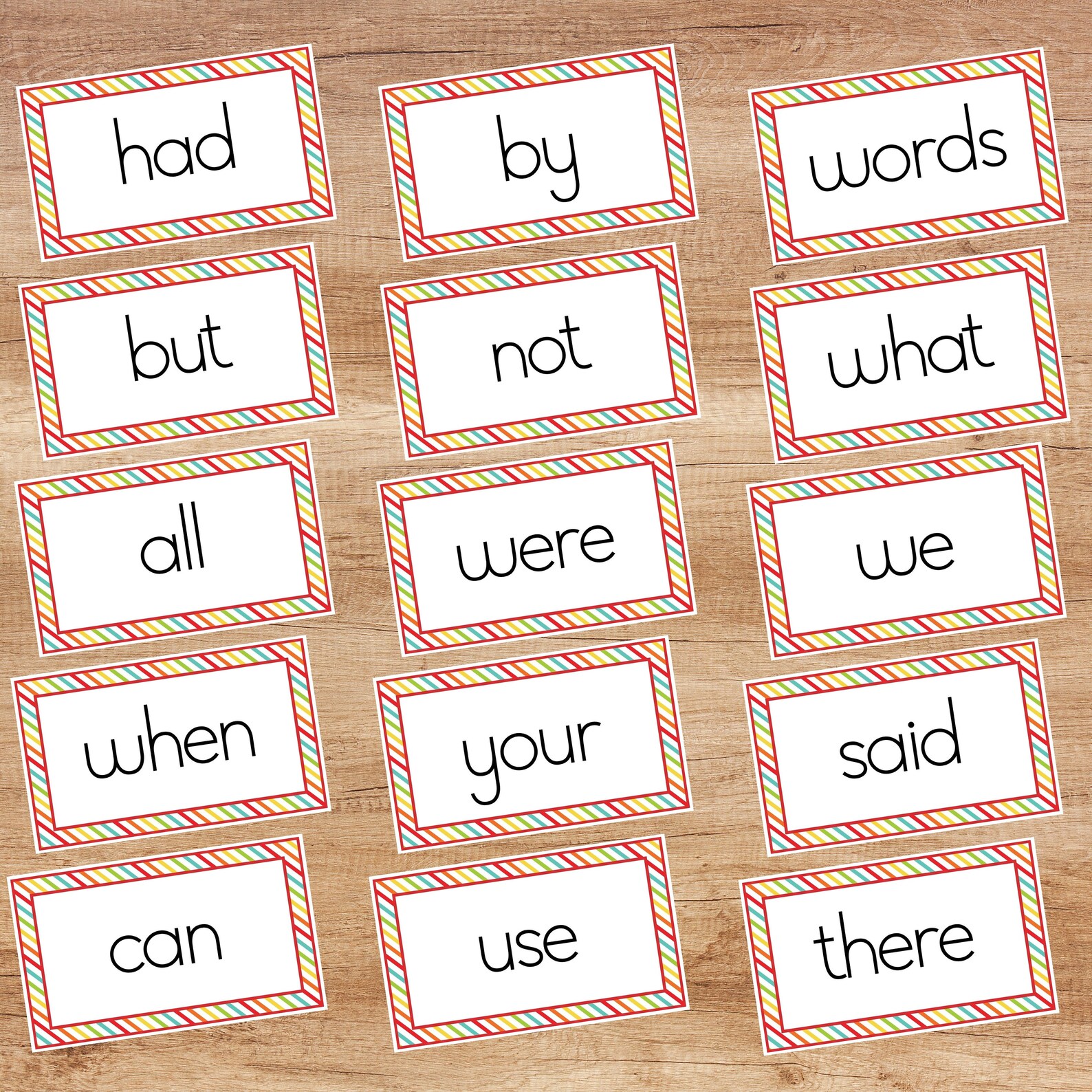 Sight Words for Kindergarten Printable Flashcards - Fry 1st 100 - Sight ...