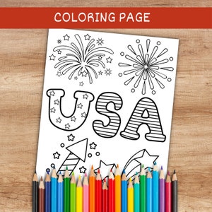 4th of July Preschool Worksheet and Activity Bundle - Pre-k ...