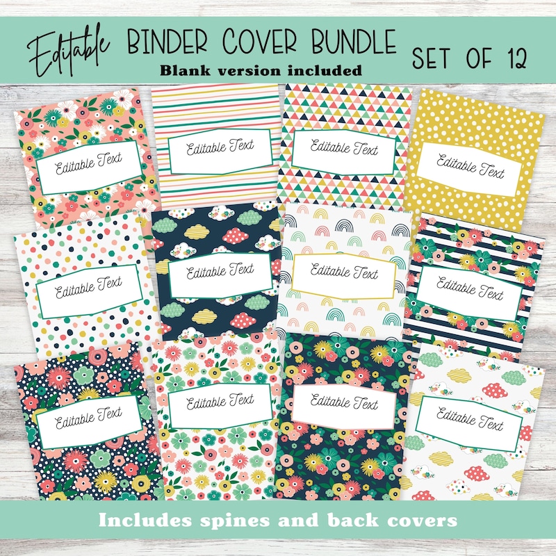Planner Cover 8.5 X 11 - Etsy