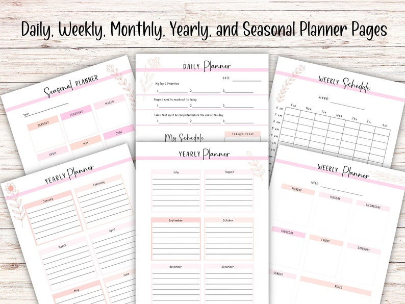 Etsy Shop Planner Printable Small Business Organizer Side Hustle ...