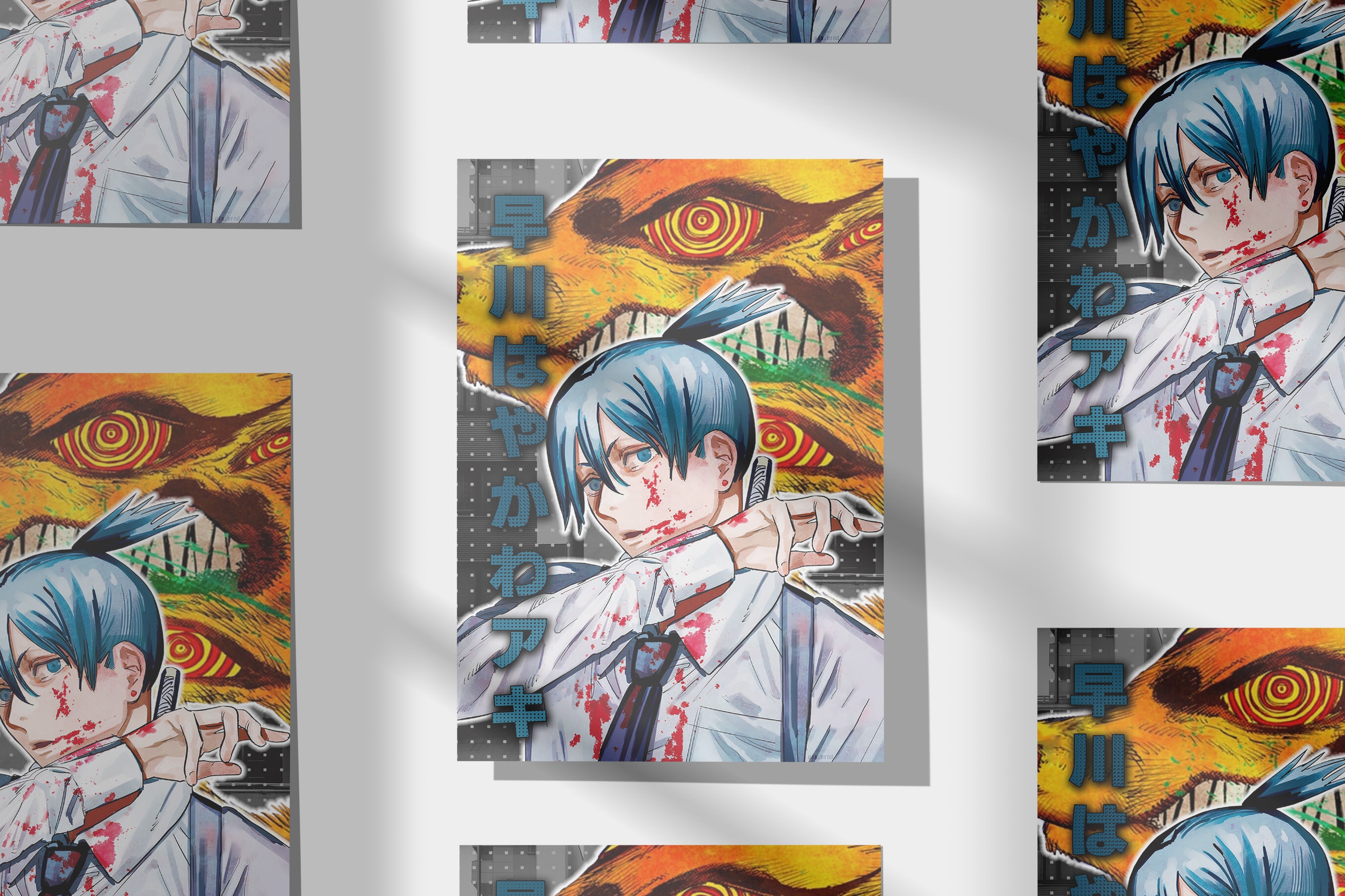 Chainsaw Man Poster | Aki | Manga Poster sold by Beth Thompson | SKU ...