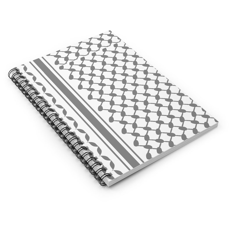 Palestine Spiral Notebook, Keffiyeh Spiral Notebook, Hatta Notebook ...