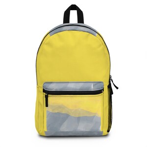 Illuminating Yellow Backpack, School Backpack, Comfortable Backpack ...