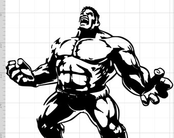 Hulk Vinyl Decal - Etsy