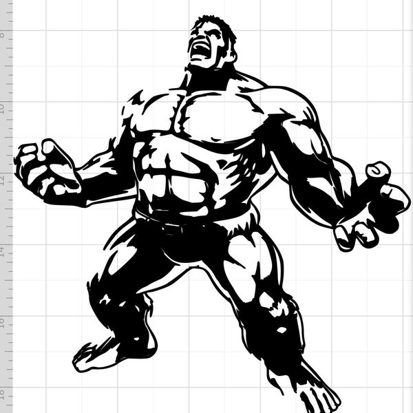 Hulk Decal - Etsy