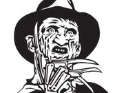 Freddy Krueger Vinyl Decal - Etsy