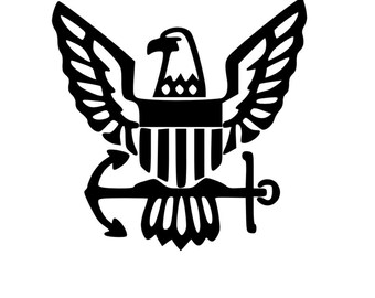 Master Chief Emblem Navy U.S. Navy Navy Logo Car Sticker Car Decal ...