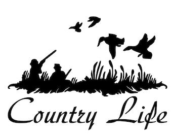 Country Life Decal - Etsy