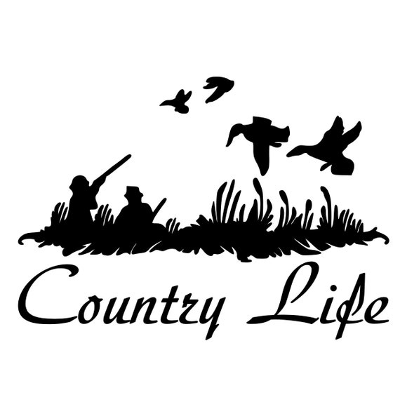 Country Life Vinyl Decal - Etsy