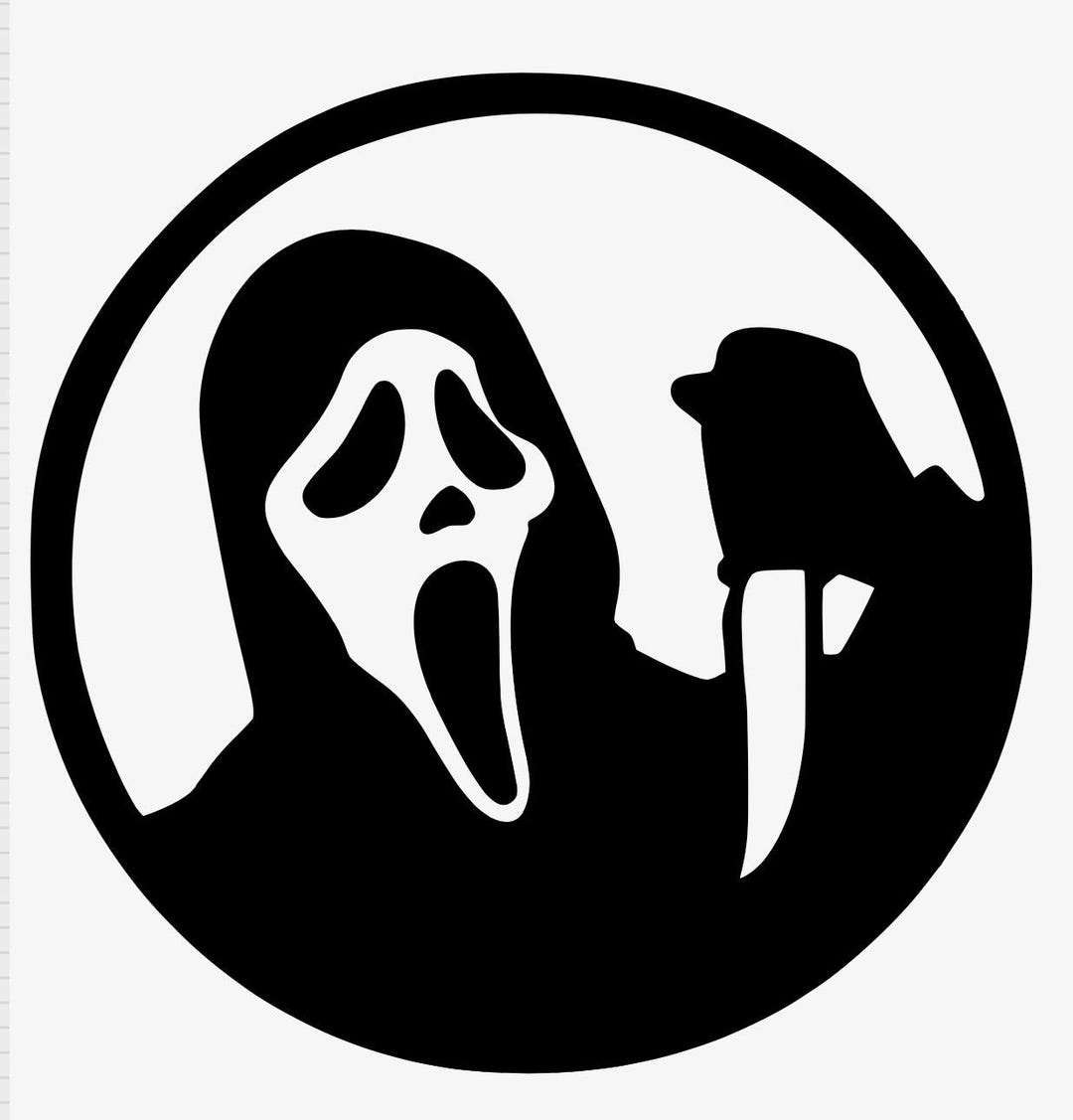 Scream Vinyl Decal - Etsy