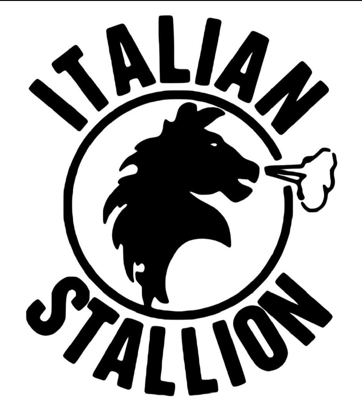 Italian Stallion Vinyl Decal - Etsy