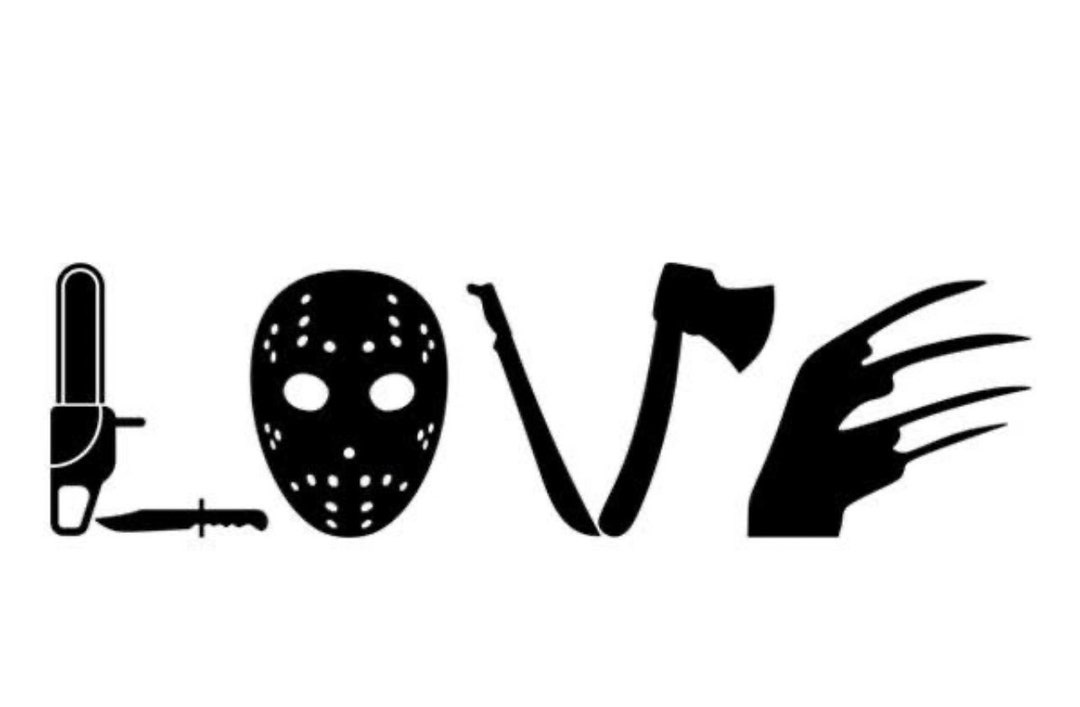 Horror Love Vinyl Decal - Etsy
