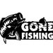 Gone Fishing Vinyl Decal - Etsy