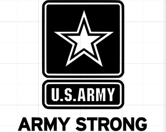 Army Strong Decal - Etsy