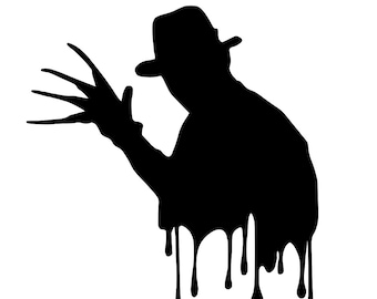 Freddy Krueger Vinyl Decal - Etsy