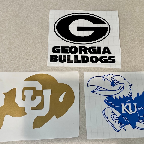 College Decals - Etsy