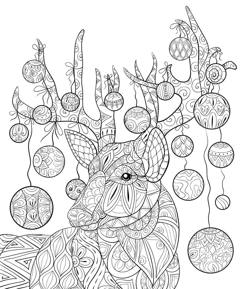 Joy of Christmas Mandala Coloring Book | 71 Pages | Digital Download - Etsy