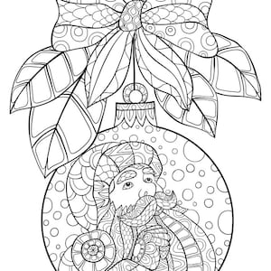 Joy of Christmas Mandala Coloring Book | 71 Pages | Digital Download - Etsy