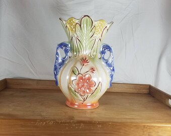 Lusterware Vase | Etsy