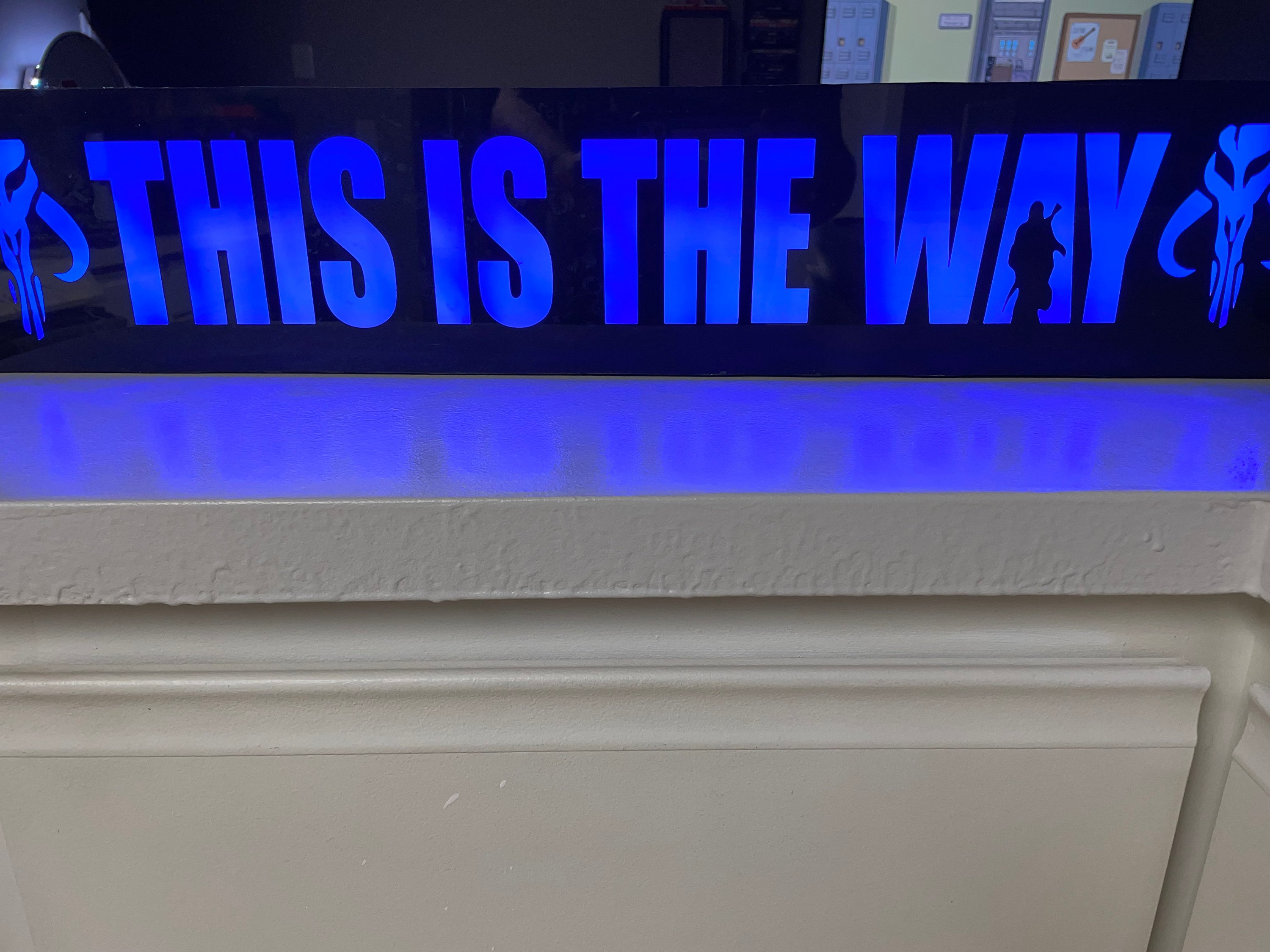 This is the Way LED Sign - Etsy