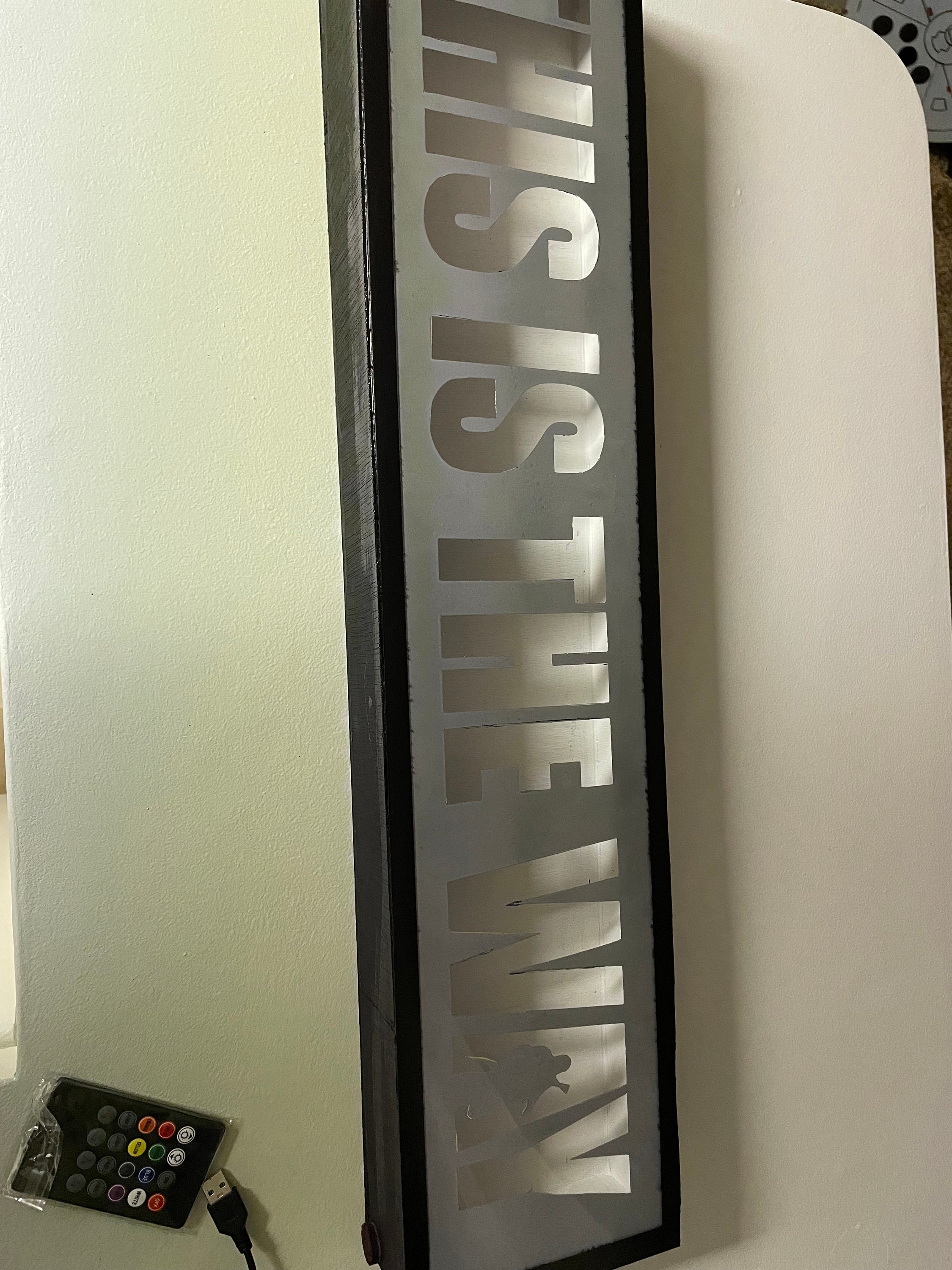 This is the Way LED Sign - Etsy