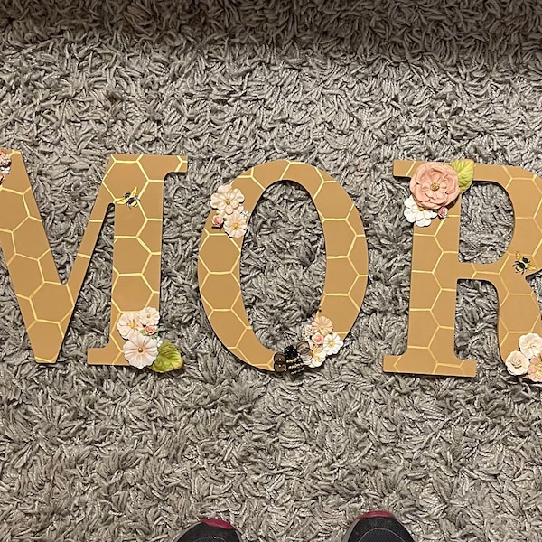 Hand Painted Letters - Etsy