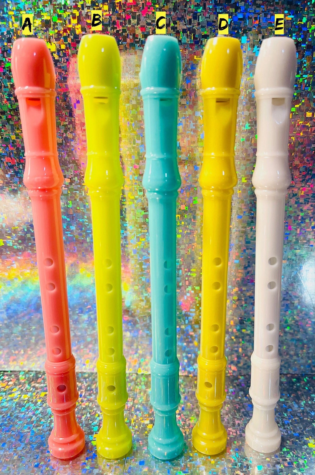 Recorder Black Ink Gel Pen | Flute Gel Pen | Playful Pen - Etsy