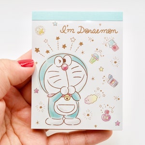Kawaii Mini Doraemon Memopad | 100 Sheets Memo-pad - Etsy