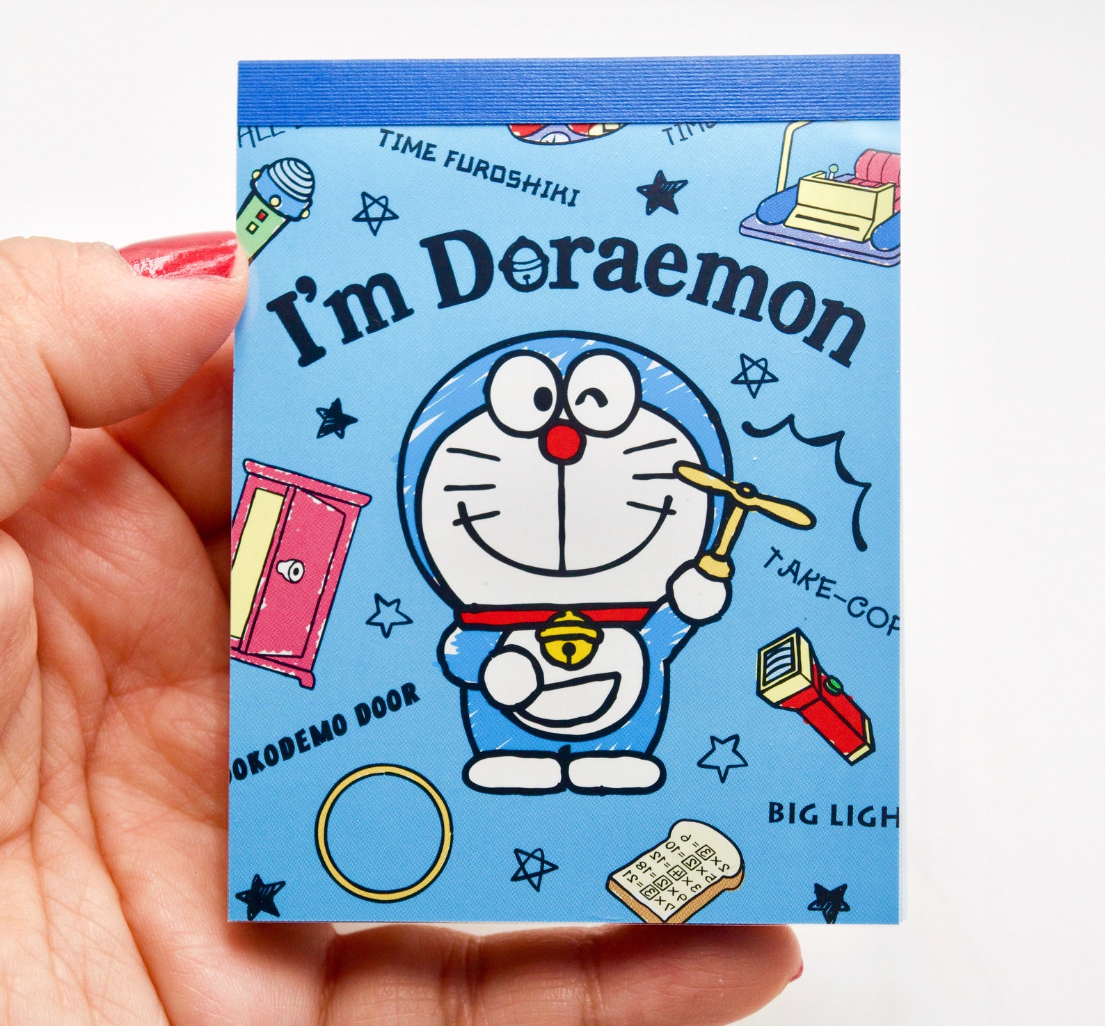 Kawaii Mini Doraemon Memopad | 100 Sheets Memo-pad - Etsy