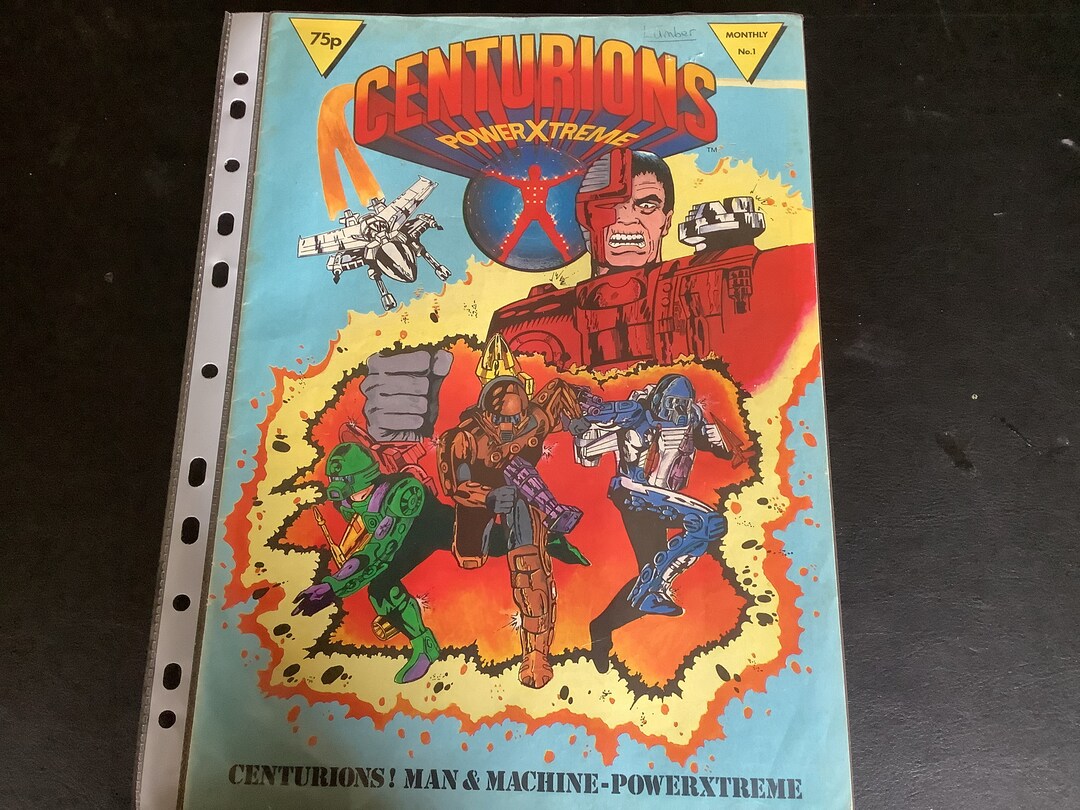 Centurions Extreme 1987. UK Comic Only 10 Issues Released. - Etsy