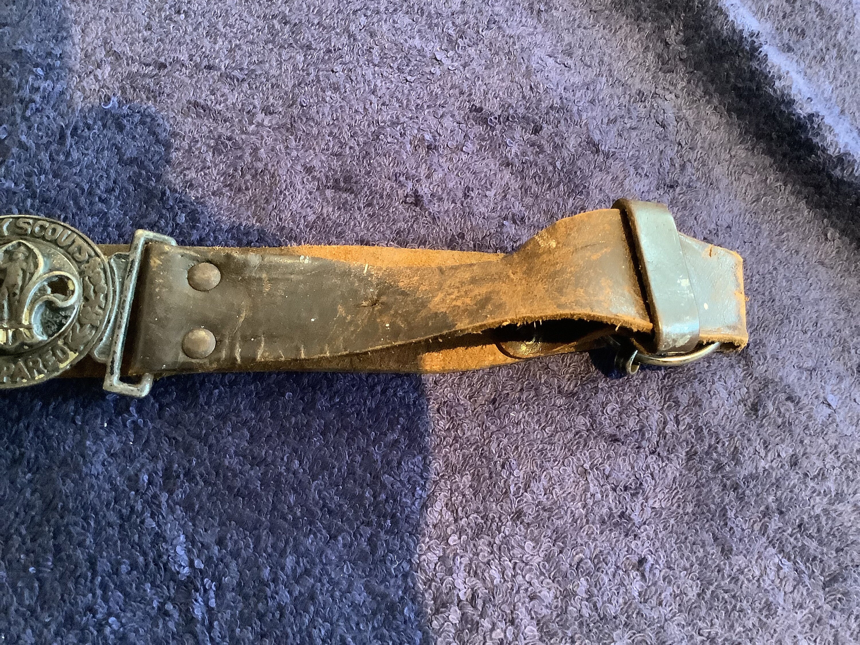 Vintage Boy Scout Belt - Etsy