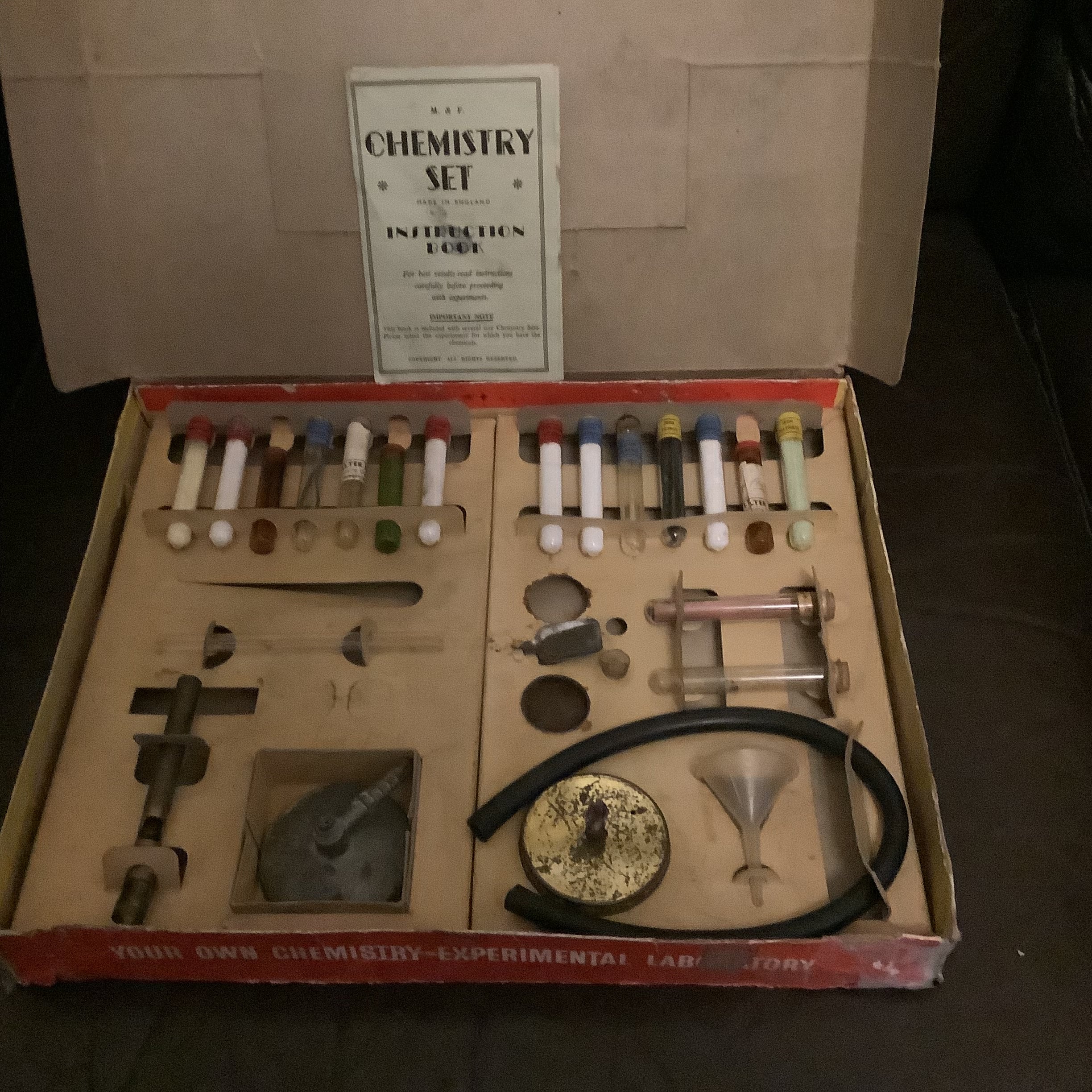 Vintage Chemistry Set - Etsy UK