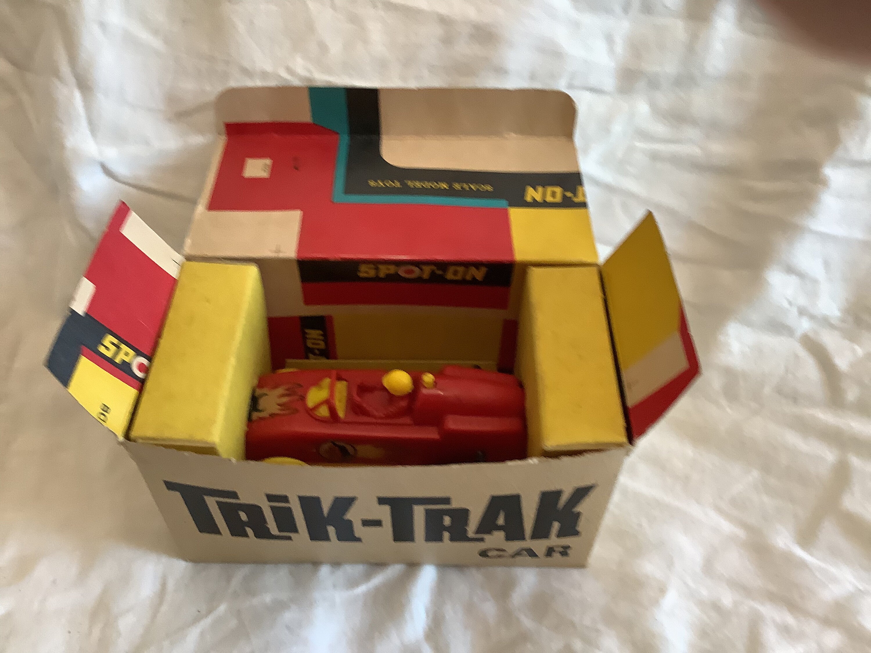 Trick Trak Car in Original Box. Working Order. - Etsy
