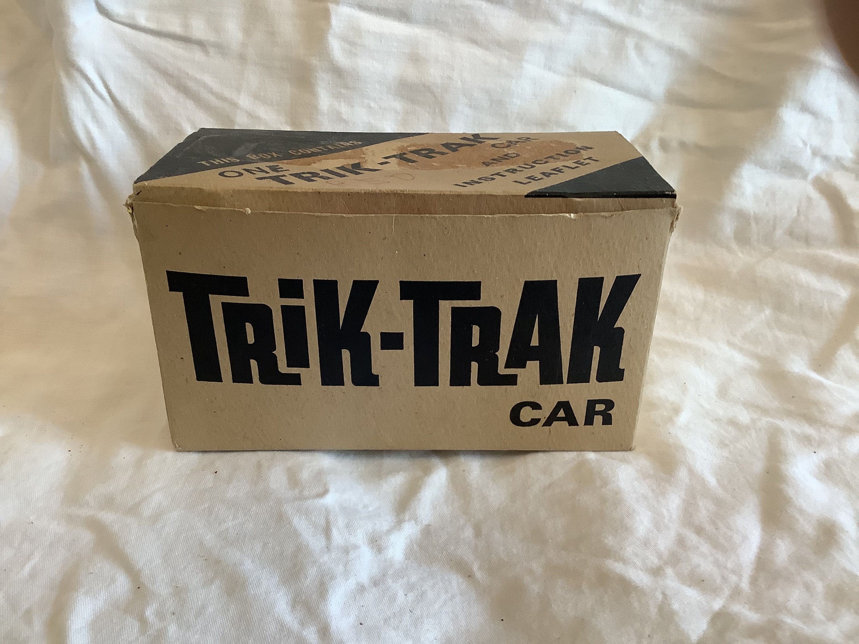 Trick Trak Car in Original Box. Working Order. - Etsy