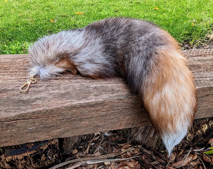 Eco Friendly Cross Fox Tails - Etsy