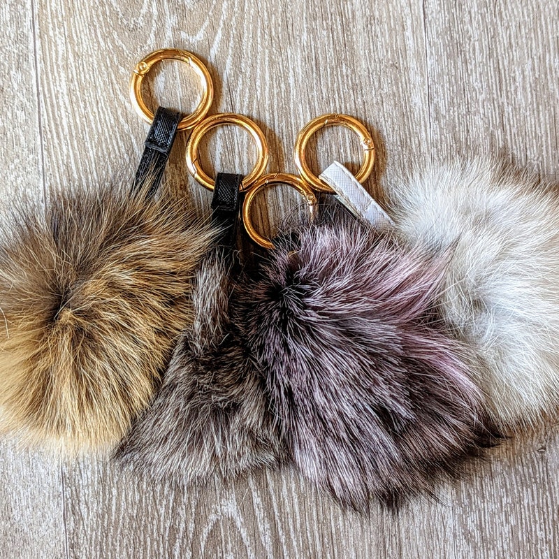 Furry Tail Keyring - Etsy