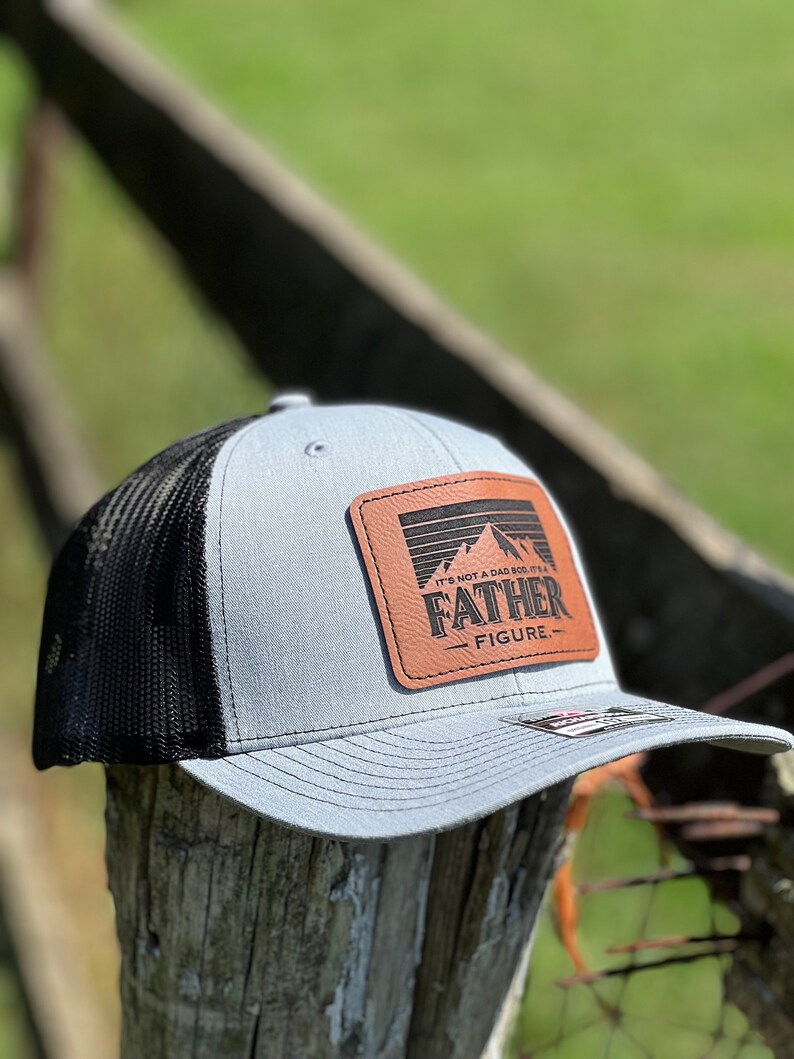 Its Not A Dad Bod Its A Father Figure Leather Patch Hat - Etsy