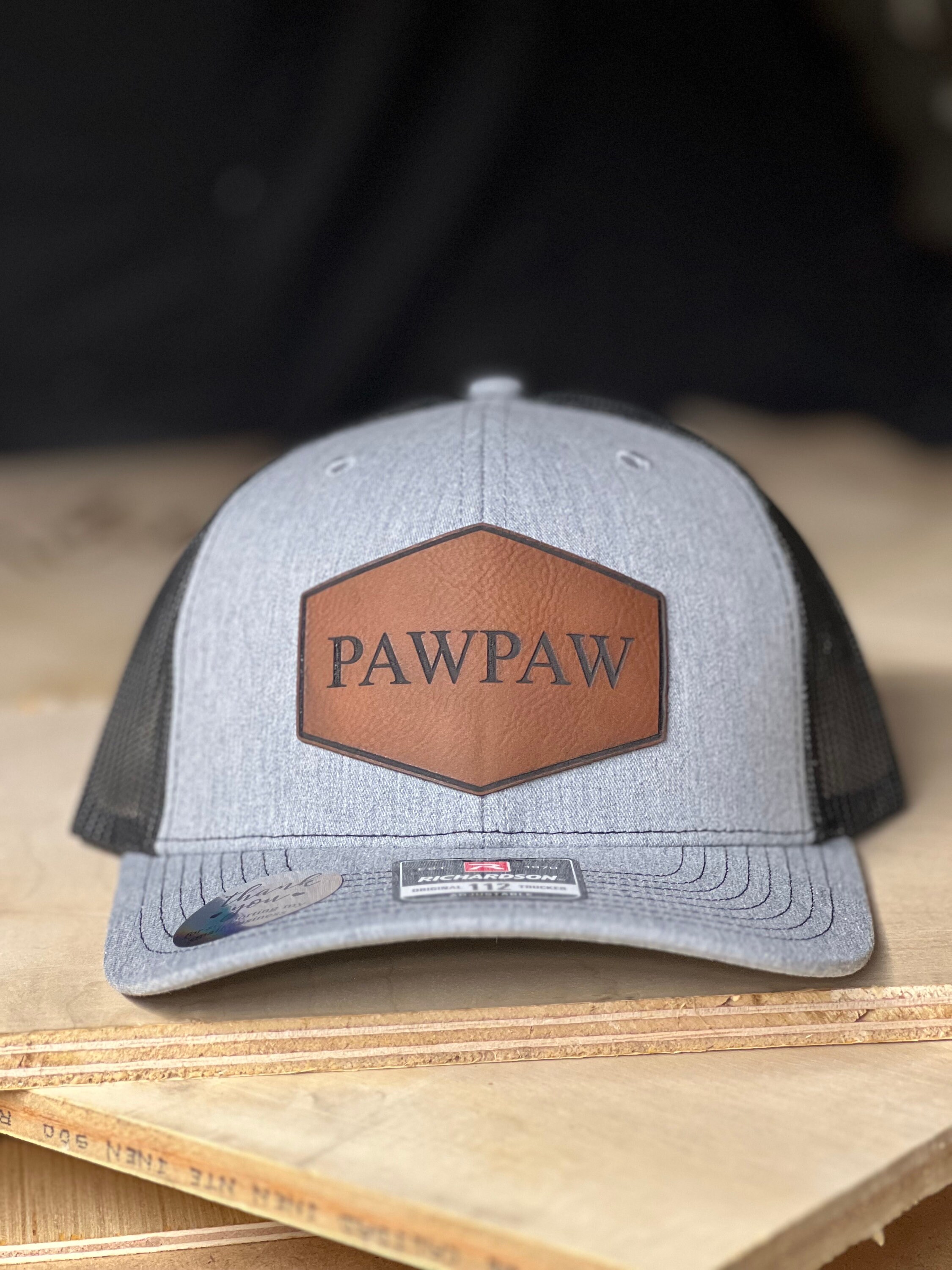 Pawpaw Hat Richardson 112 Leather Patch Engraved - Etsy