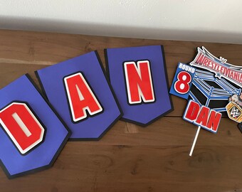 Wwe Party Decor | Etsy