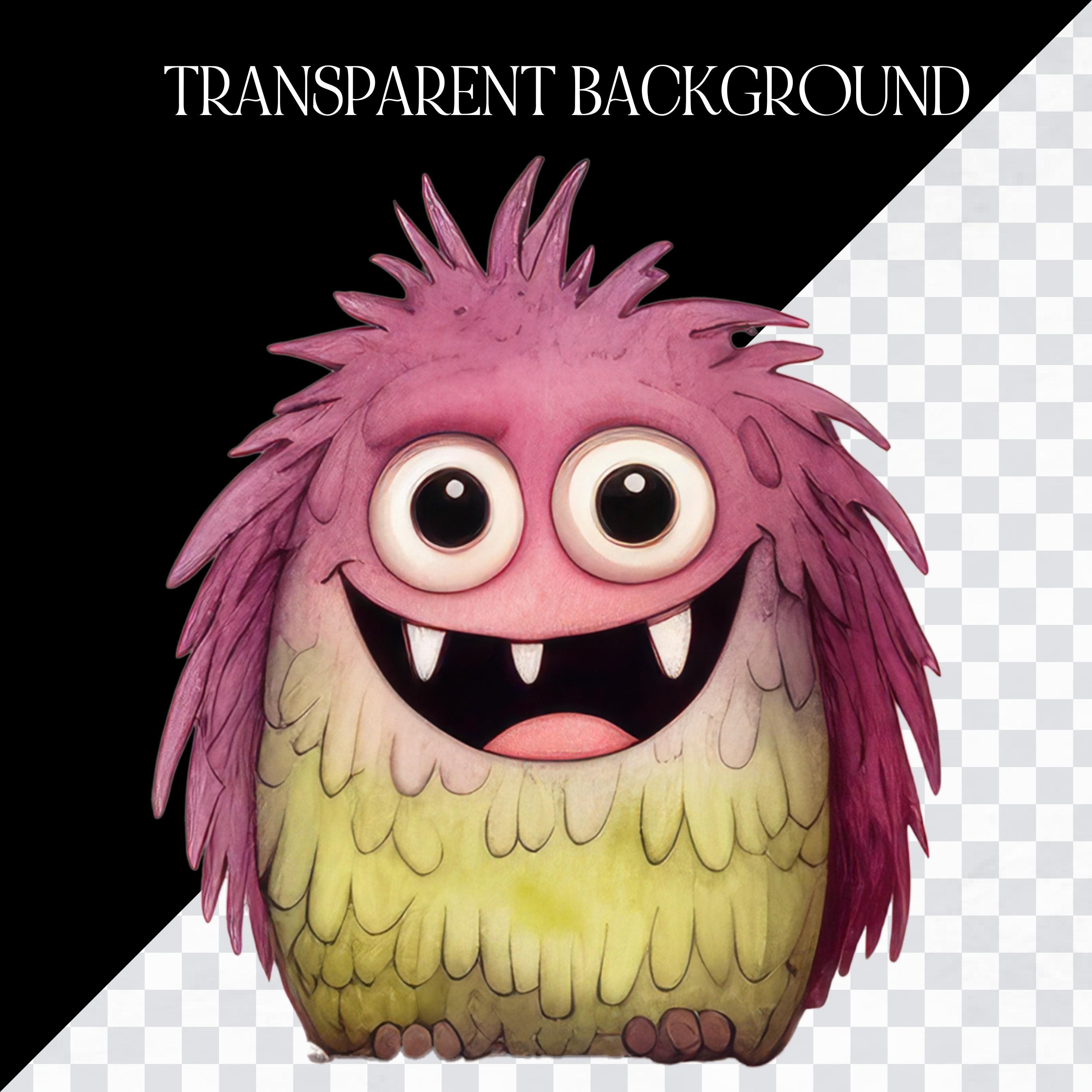 92 Cute Halloween Monster PNG, Cute Monster Clipart, Cute Monster ...
