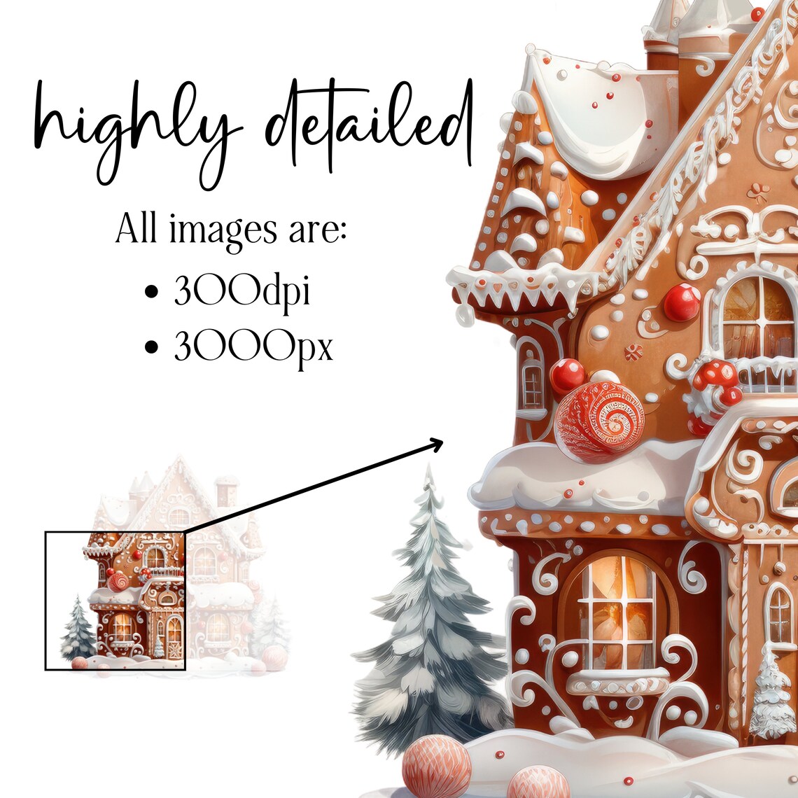 17 Gingerbread House Clipart, Cute Gingerbread House PNG, Christmas ...