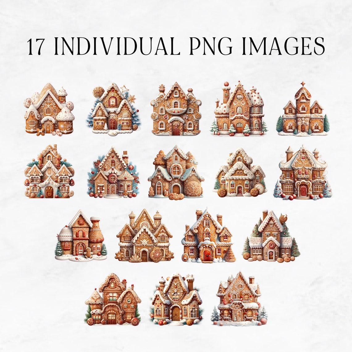 17 Gingerbread House Clipart, Cute Gingerbread House PNG, Christmas ...