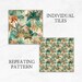 82 Tropical Seamless Pattern, Beach Seamless Pattern, Tropical Digital ...