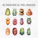 92 Cute Halloween Monster PNG, Cute Monster Clipart, Cute Monster ...
