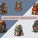 Camping Backpack Clipart | Backpack PNG Clipart | Camping Clipart ...