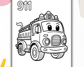fire prevention coloring sheets