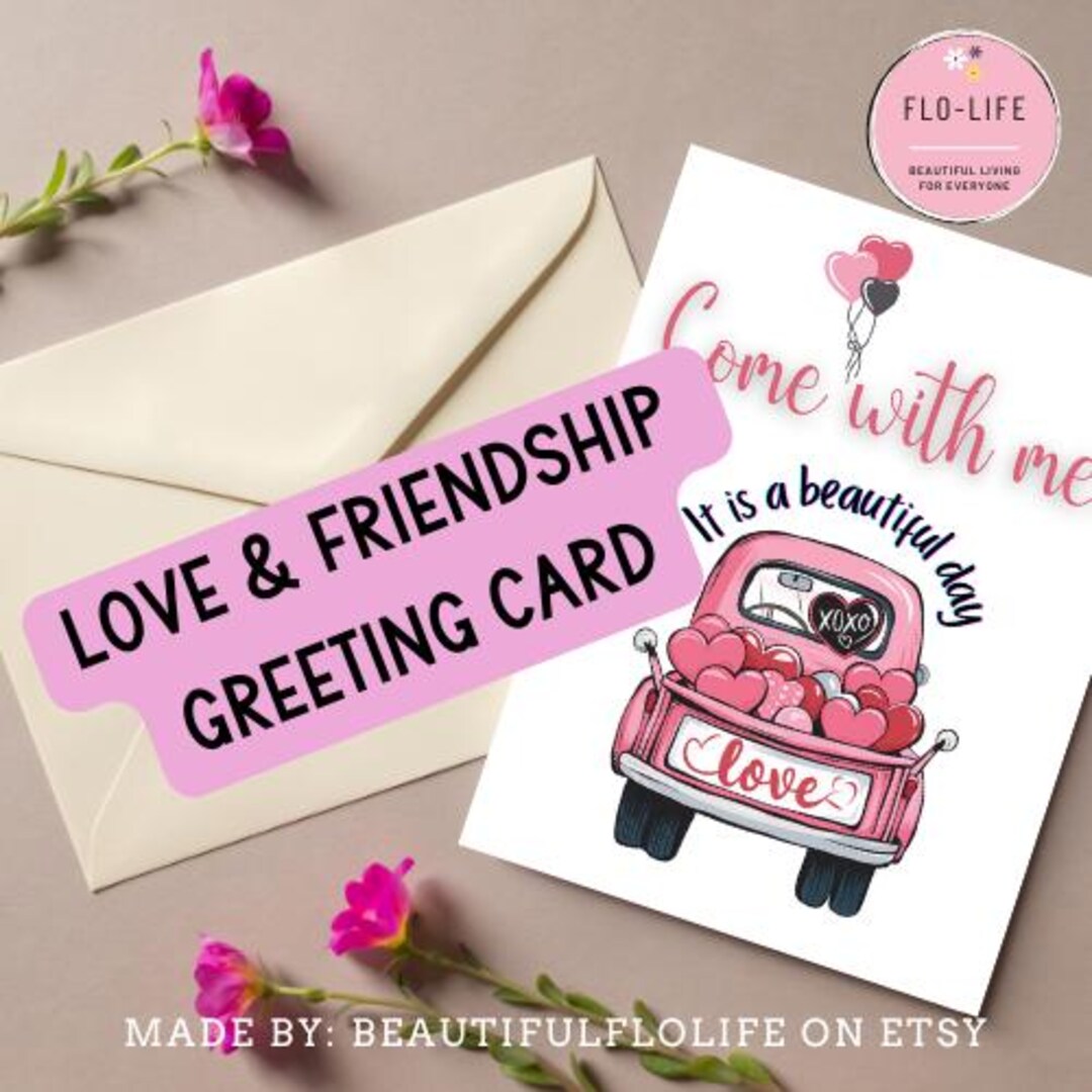 Love Greeting Card Digital Download for Special Occasion: Show ...