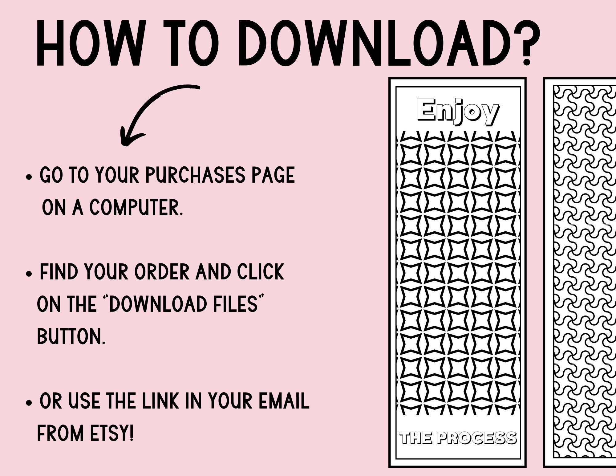 Coloring Bookshelf Tracker Bookmarks Printable Reading Bookmarks Stress ...